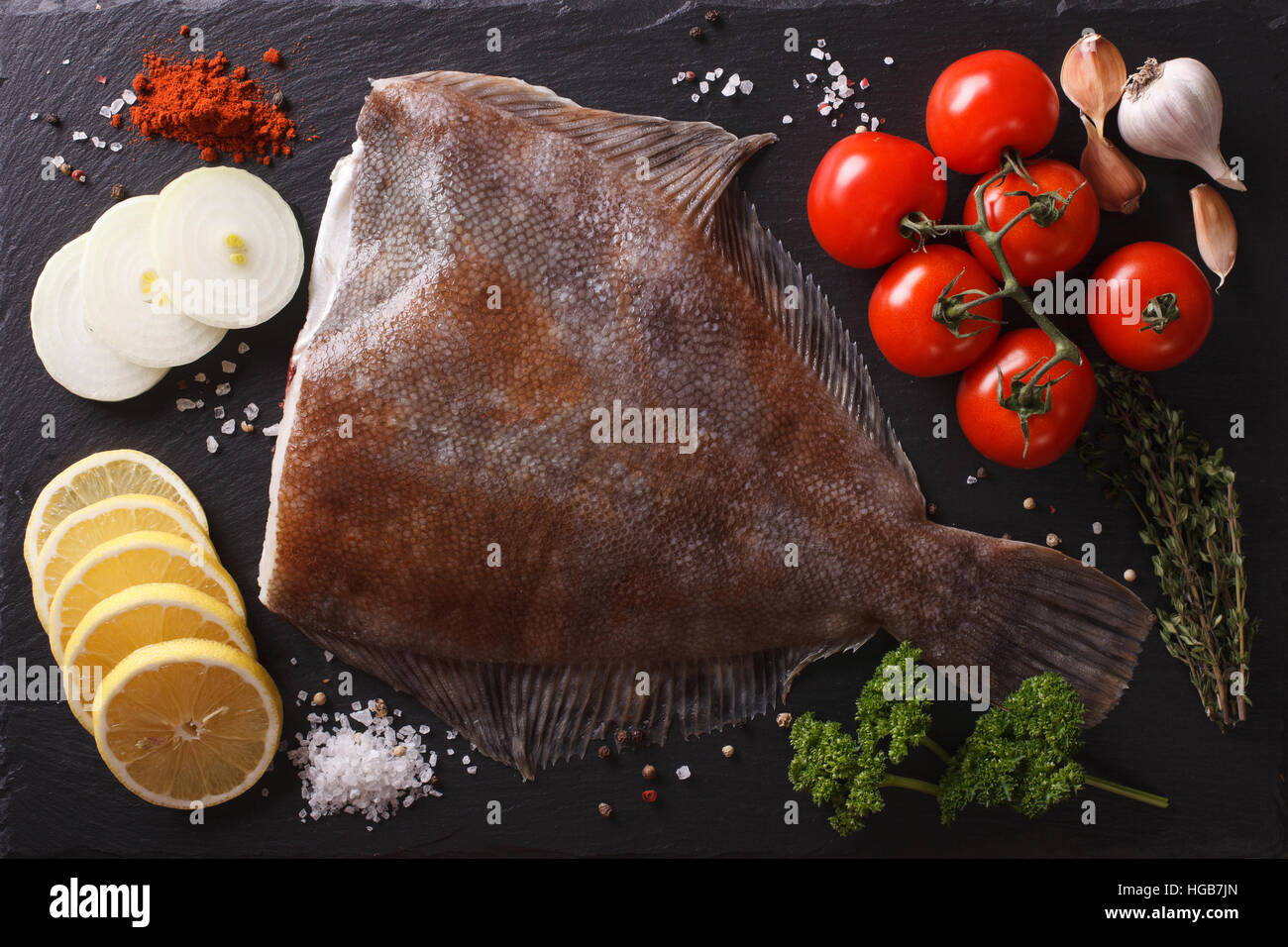 Raw plaice hi-res stock photography and images - Alamy