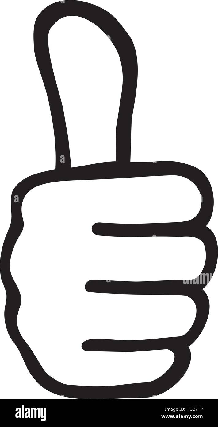 Thumbs up sign Stock Vector Image & Art - Alamy