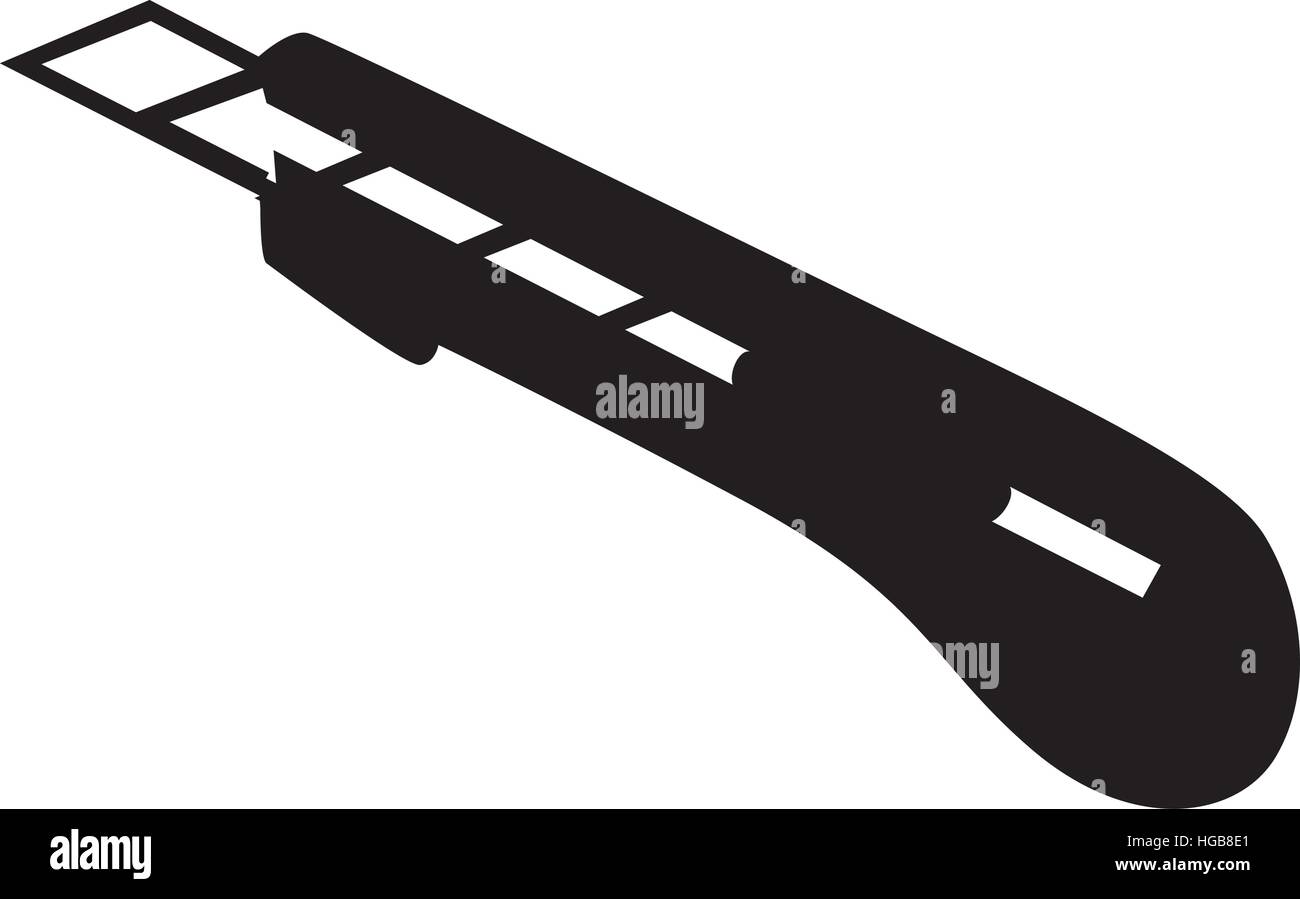 Cutter knife Stock Vector Images - Alamy