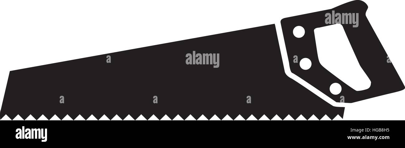Saw symbol Stock Vector Images - Alamy