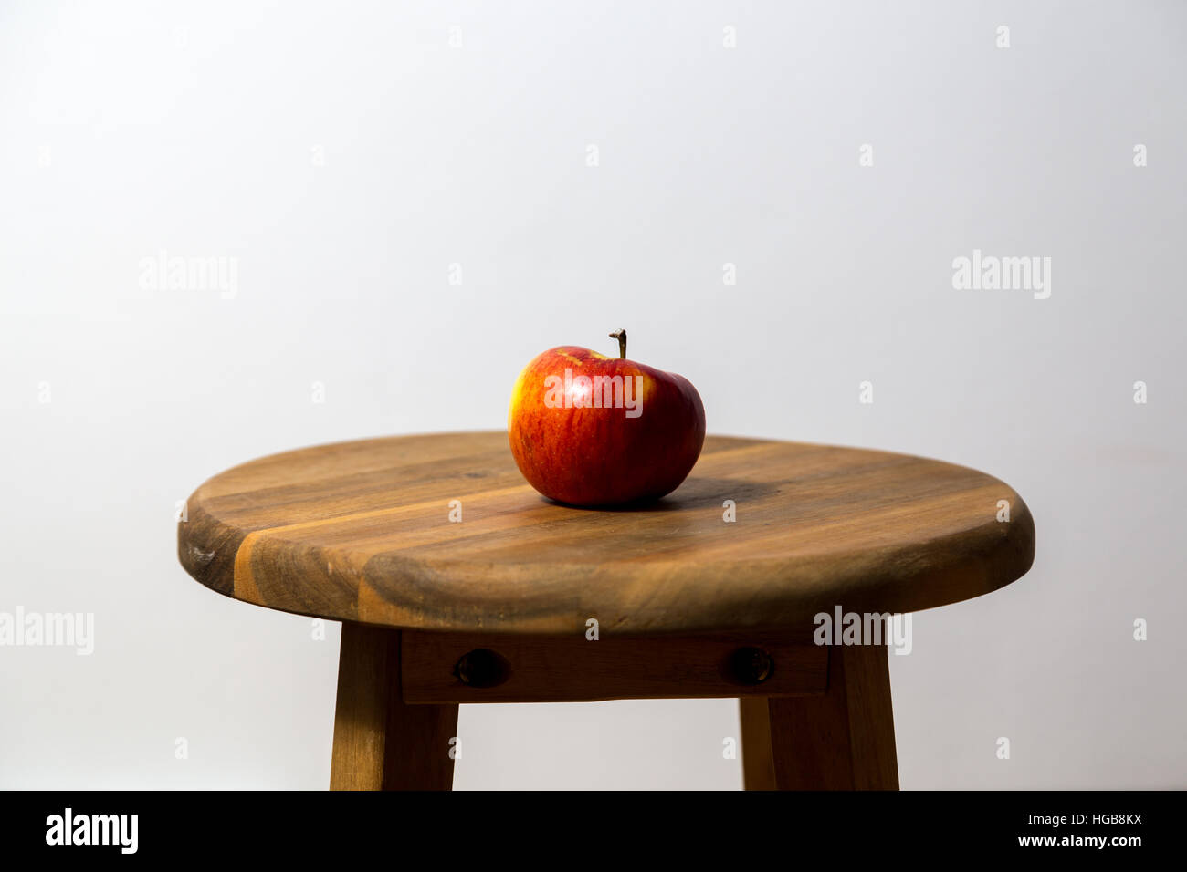 Wooden stool hi-res stock photography and images - Alamy