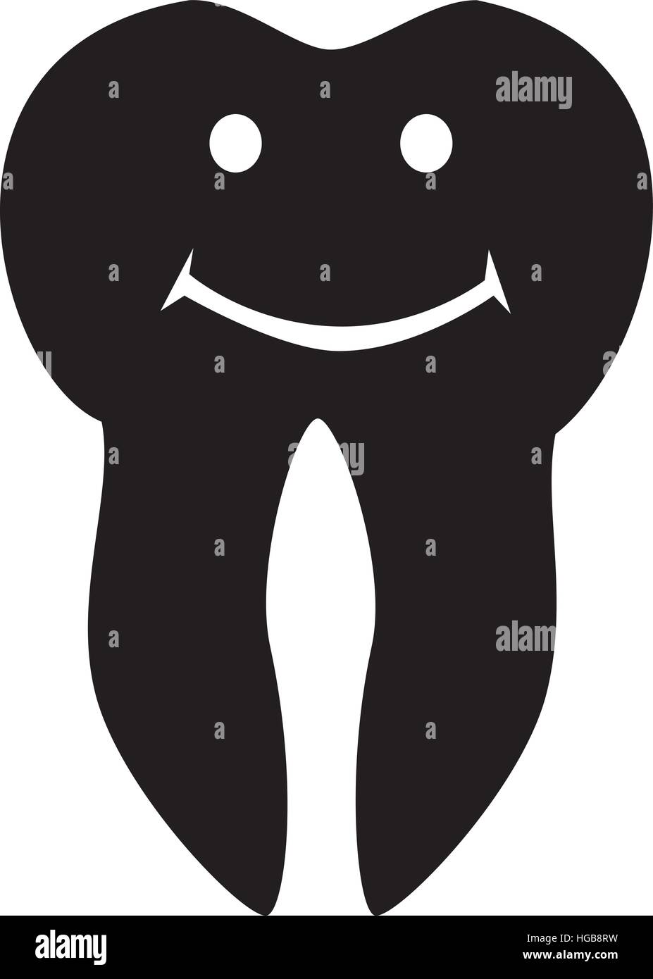 Smiling tooth Stock Vector Images - Alamy
