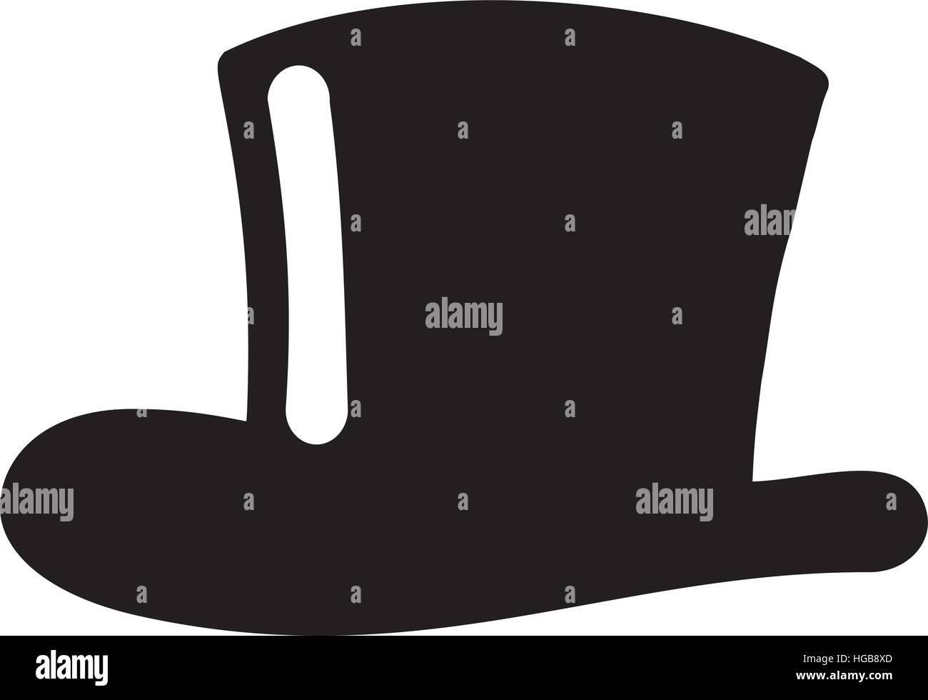 Top hat icon Stock Vector Image & Art - Alamy