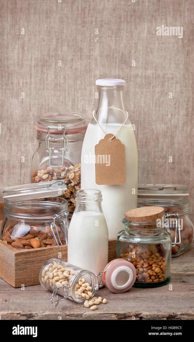 Nut milk hi-res stock photography and images - Alamy