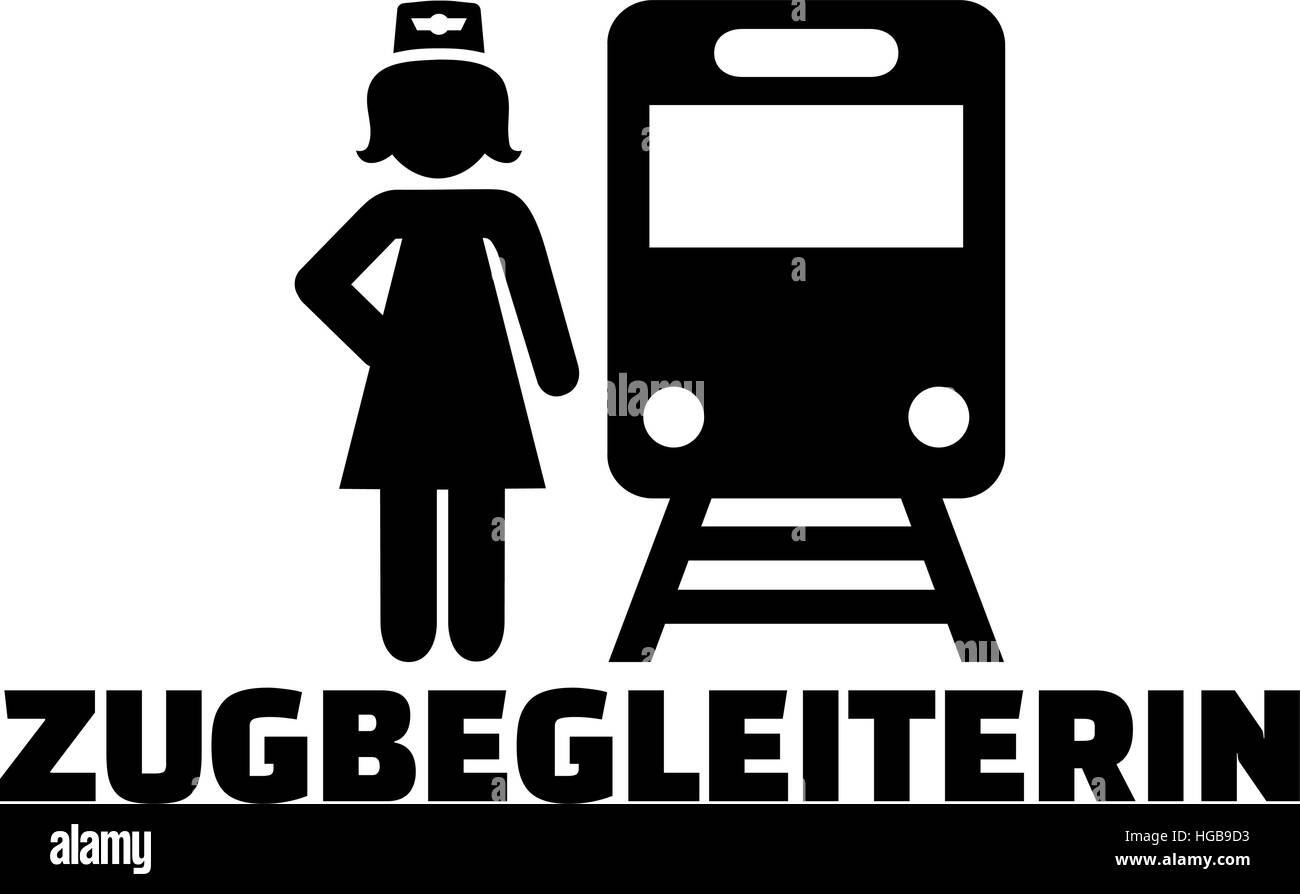 German train passenger Stock Vector Images - Alamy