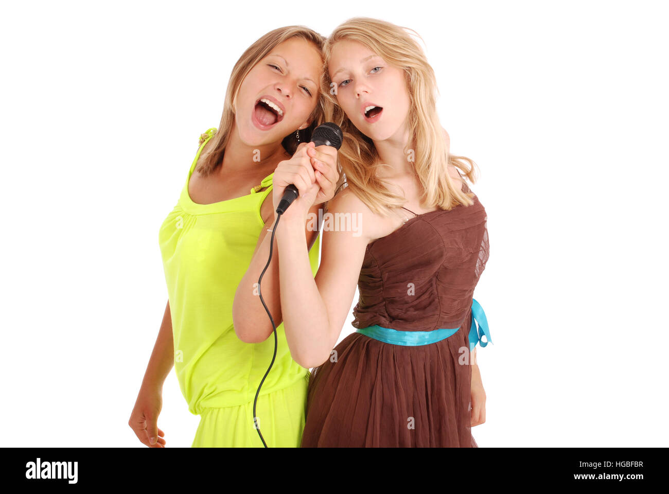 Tv correspondent on white hi-res stock photography and images - Alamy