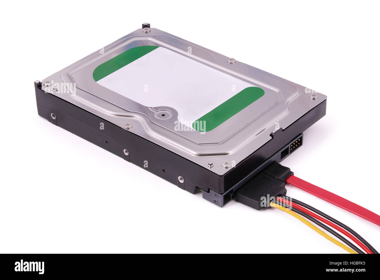 Computer hard disk isolated on white background Stock Photo - Alamy