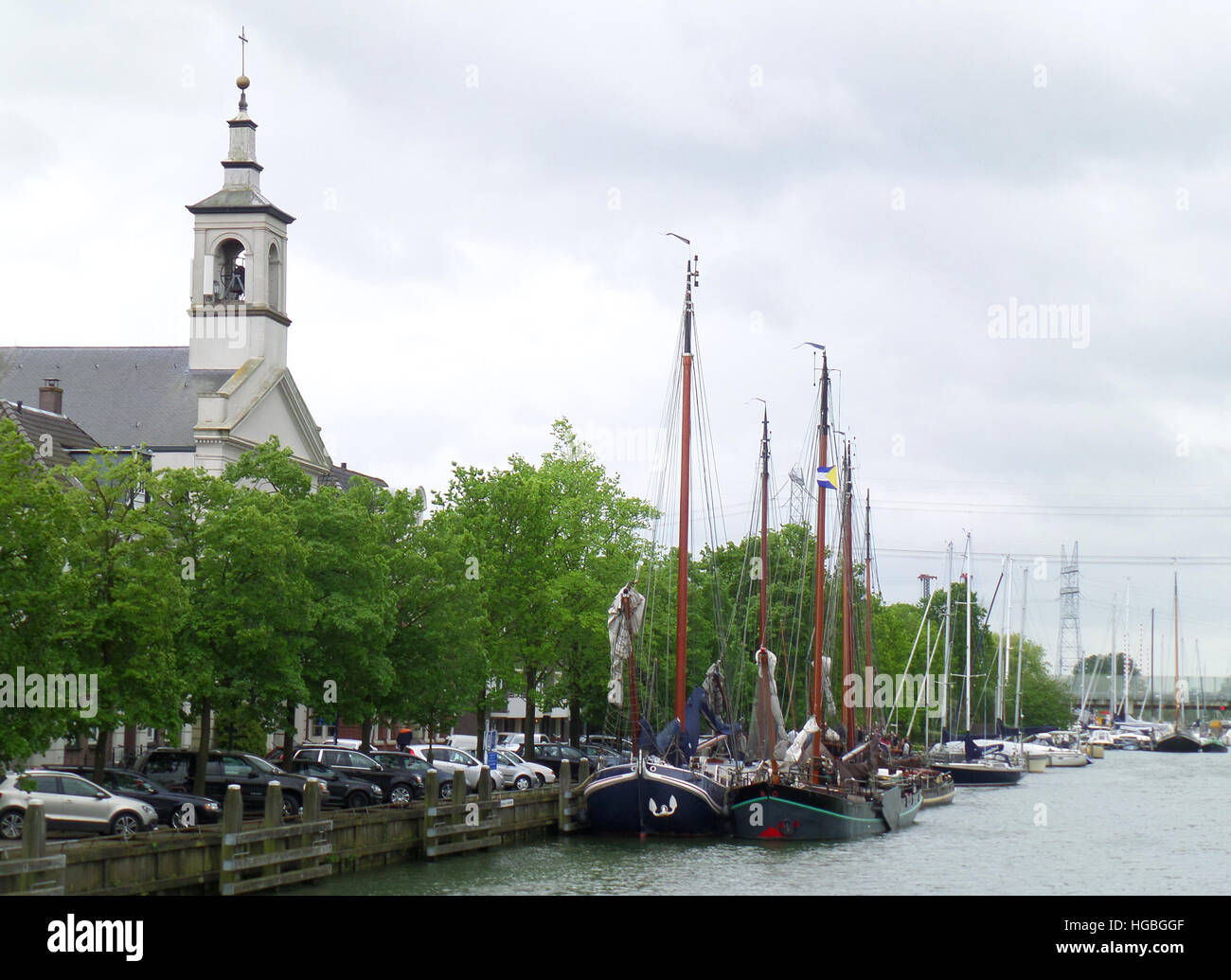 Netherlands muiden river marina hi-res stock photography and images - Alamy