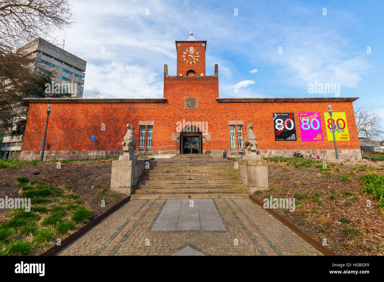 Eindhoven, Netherlands - April 12, 2016: Van Abbemuseum in Eindhoven ...