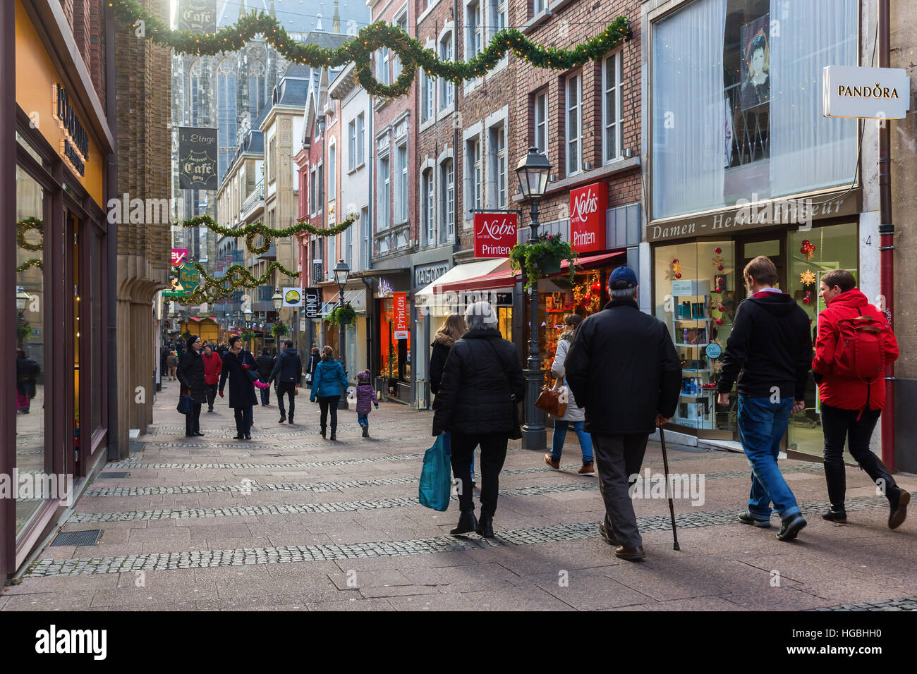 Old town aachen hi-res stock photography and images - Alamy