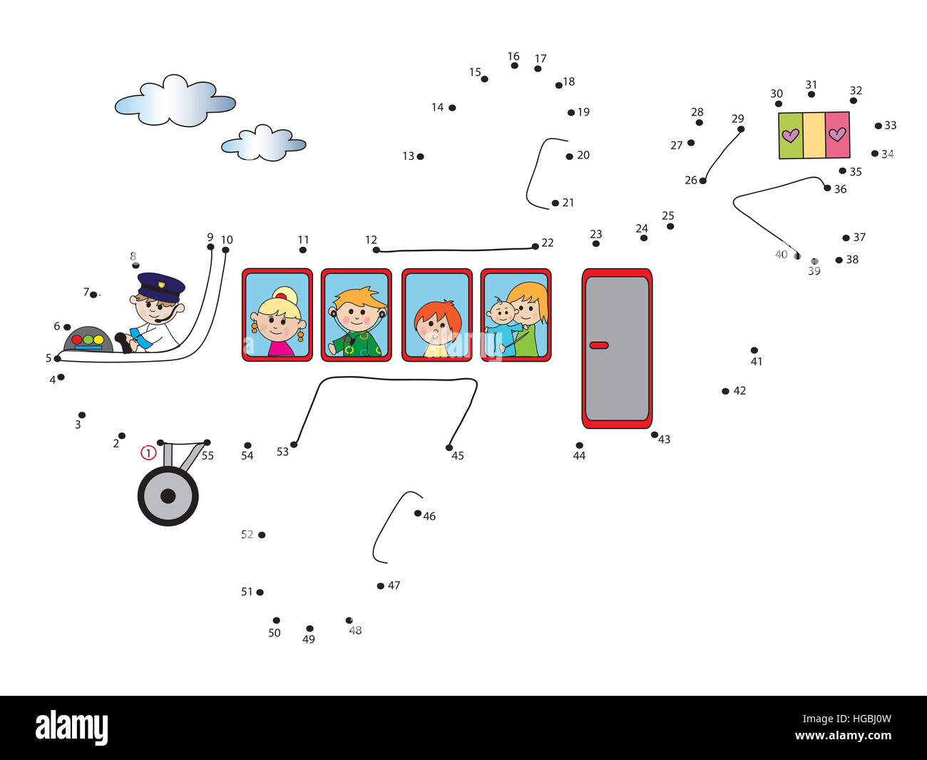 Join the dots hi-res stock photography and images - Alamy