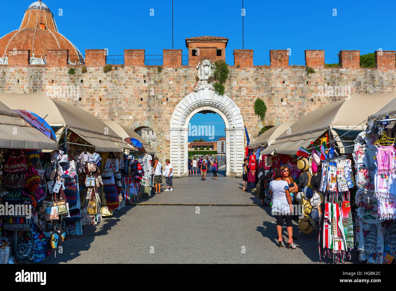 Pisa city gate hi-res stock photography and images - Alamy