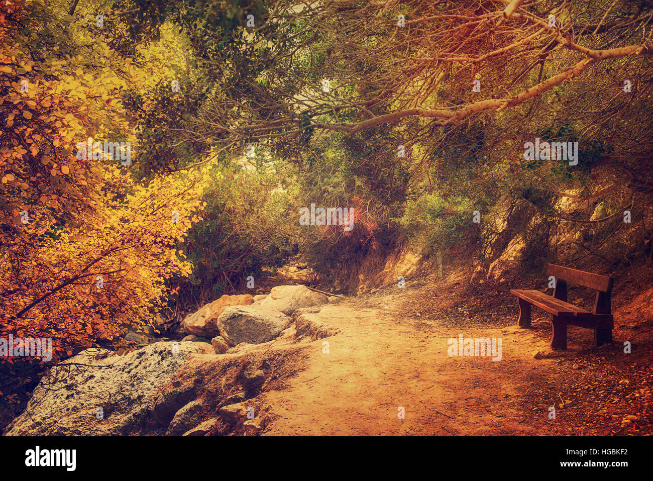 The Avakas canyon Stock Photo - Alamy