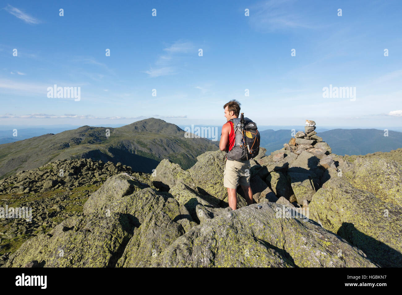Appalachian Trail - Mount Adams from the summit of Mount Jefferson in ...