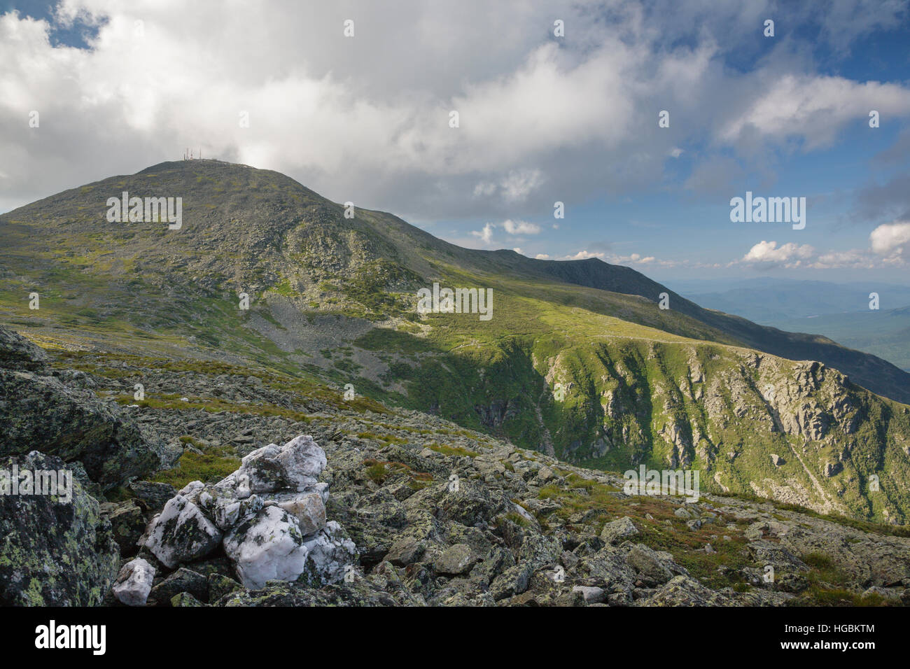 Mount Washington from Davis Path in the White Mountains, New Hampshire ...
