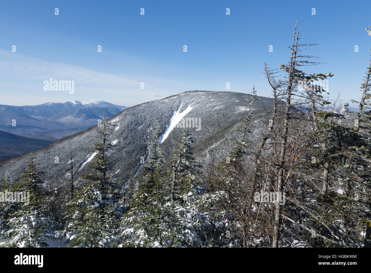 Arrow Slide located on the side of Mount Hancock from Hancock Loop ...