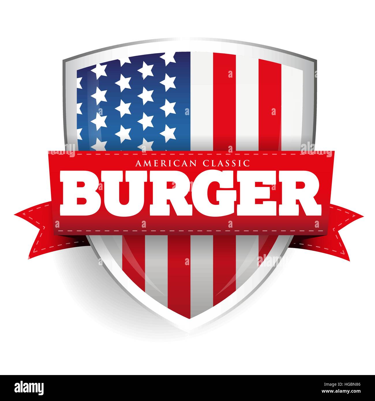 Hamburger flag Stock Vector Images - Alamy