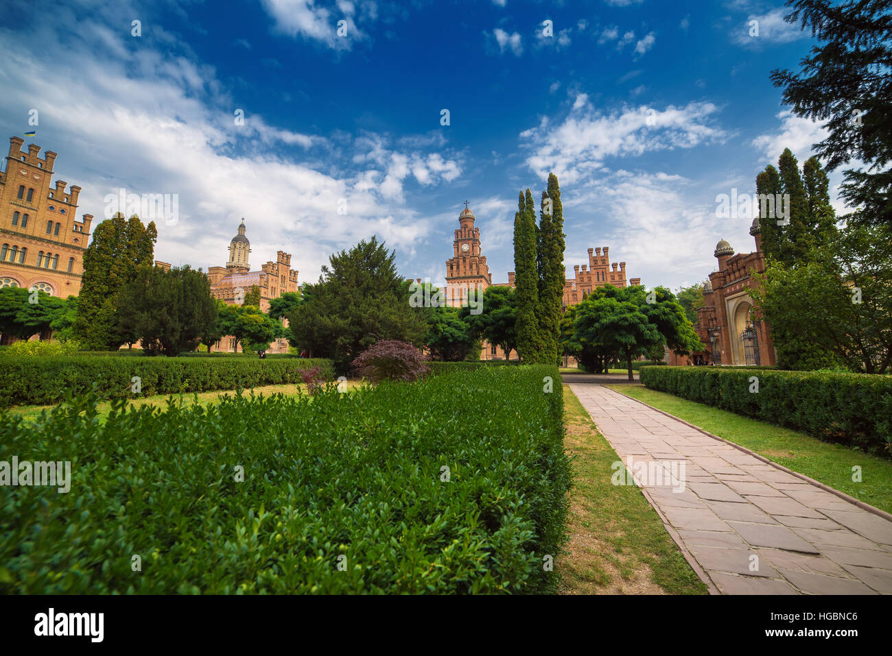 Chernivtsi National University Stock Photo - Alamy