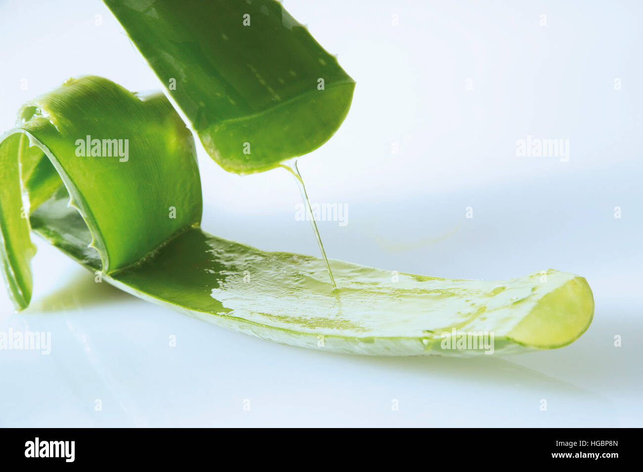 Aloe Vera, leaf juice Stock Photo - Alamy
