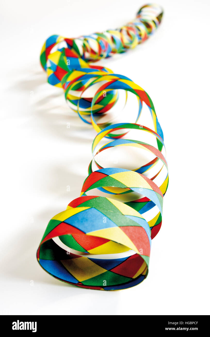 Streamers cut out Cut Out Stock Images & Pictures - Alamy
