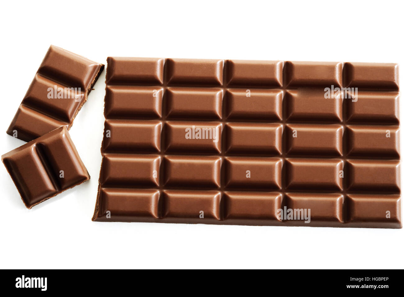 Milk chocolate bar Stock Photo - Alamy