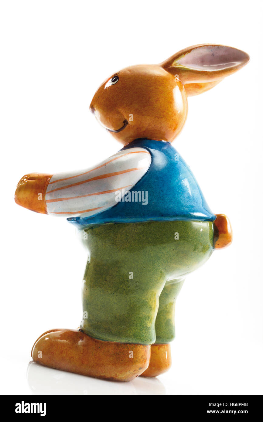 Colourful easter bunny Stock Photo - Alamy