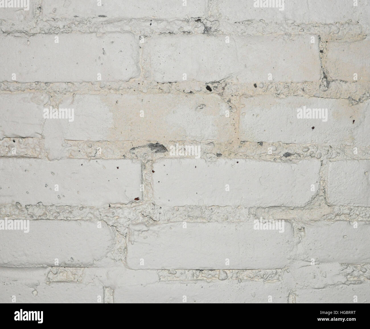 Closeup of white horizontal bricks. Nice textured backdrop or ...