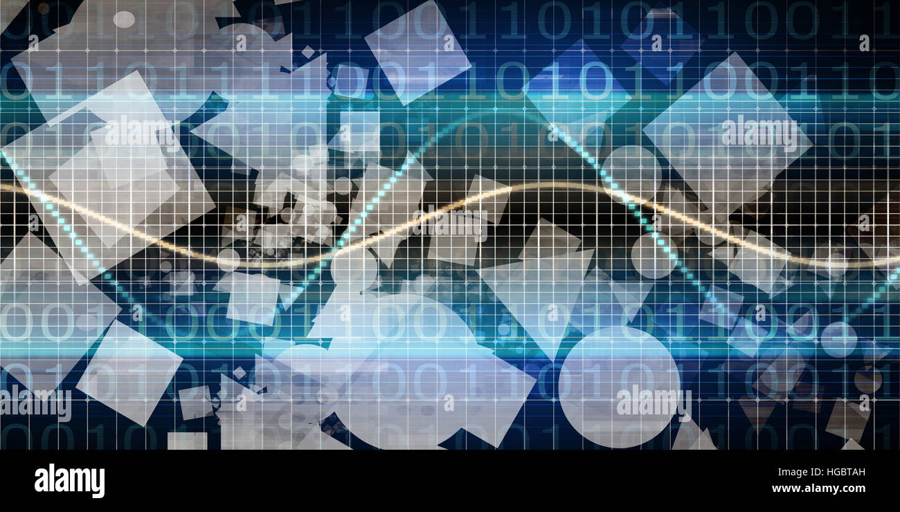 Abstract data concept random hi-res stock photography and images - Alamy