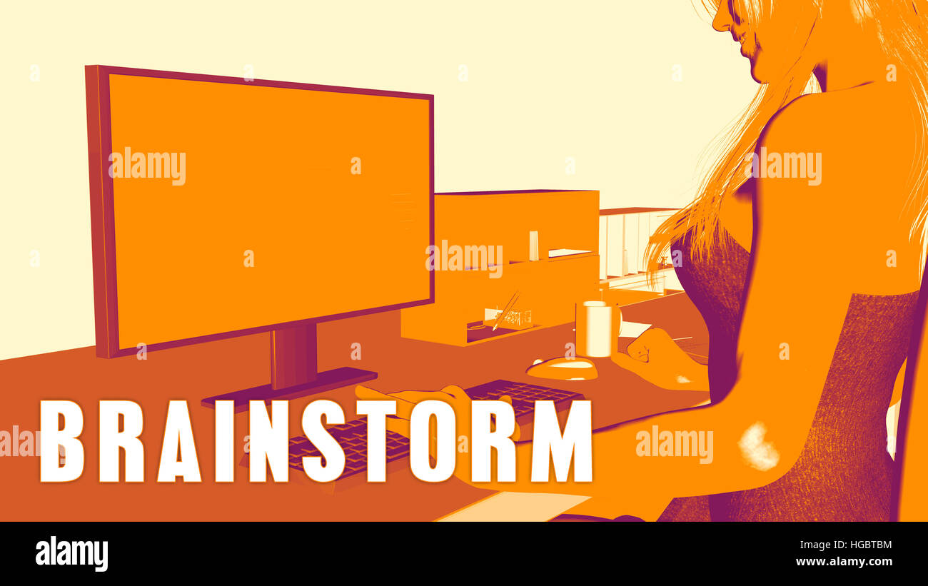 Skills brainstorm hi-res stock photography and images - Alamy