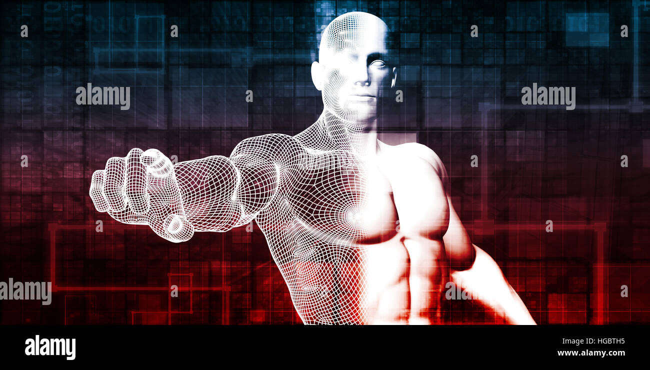 Digital Identity and Security Authentication as a Concept Stock Photo ...