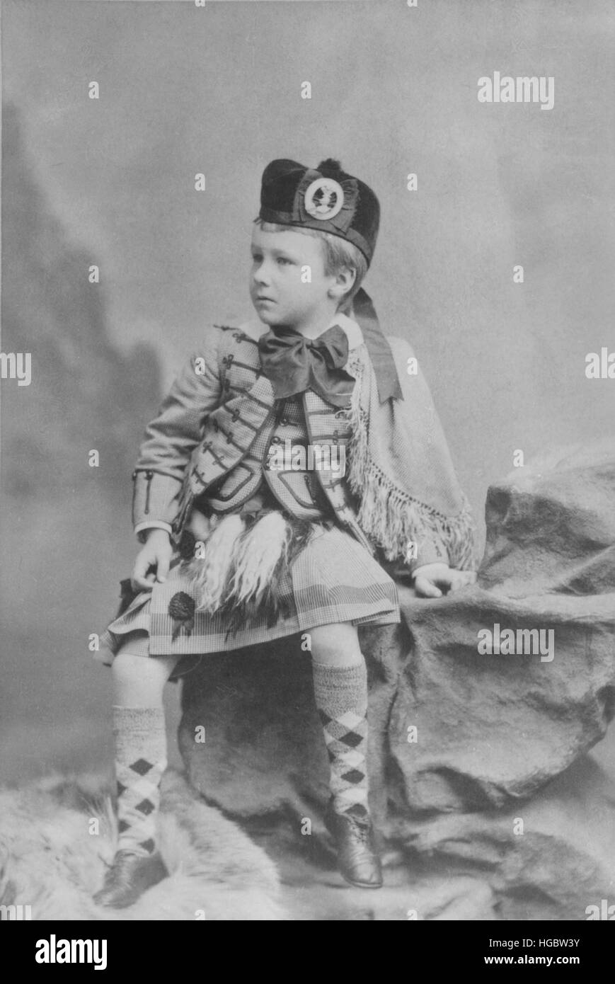 Franklin d roosevelt childhood hi-res stock photography and images - Alamy