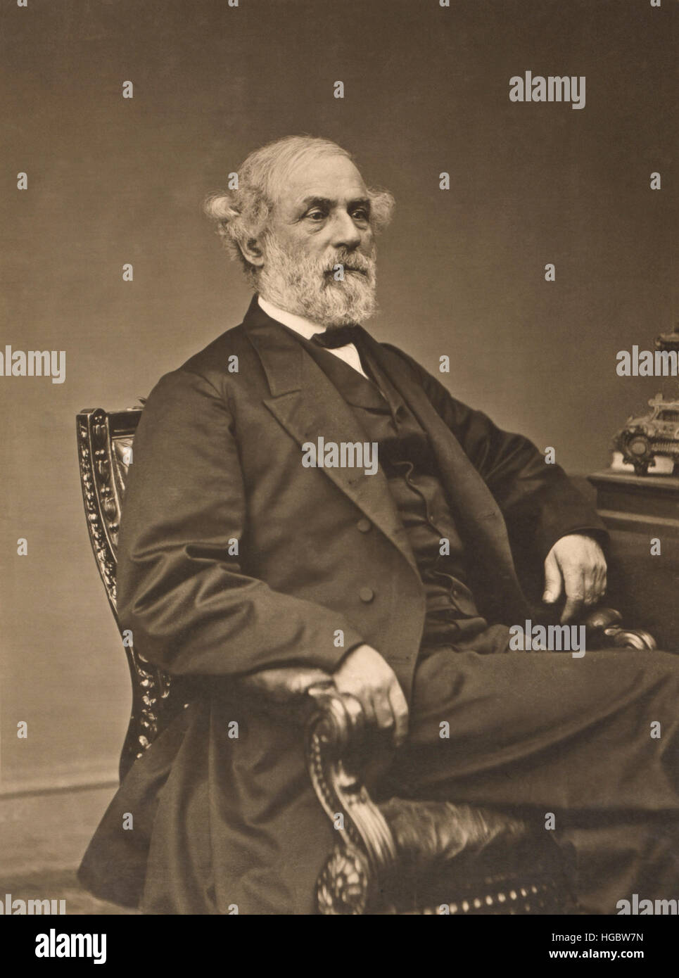 Robert e lee portrait hi-res stock photography and images - Alamy