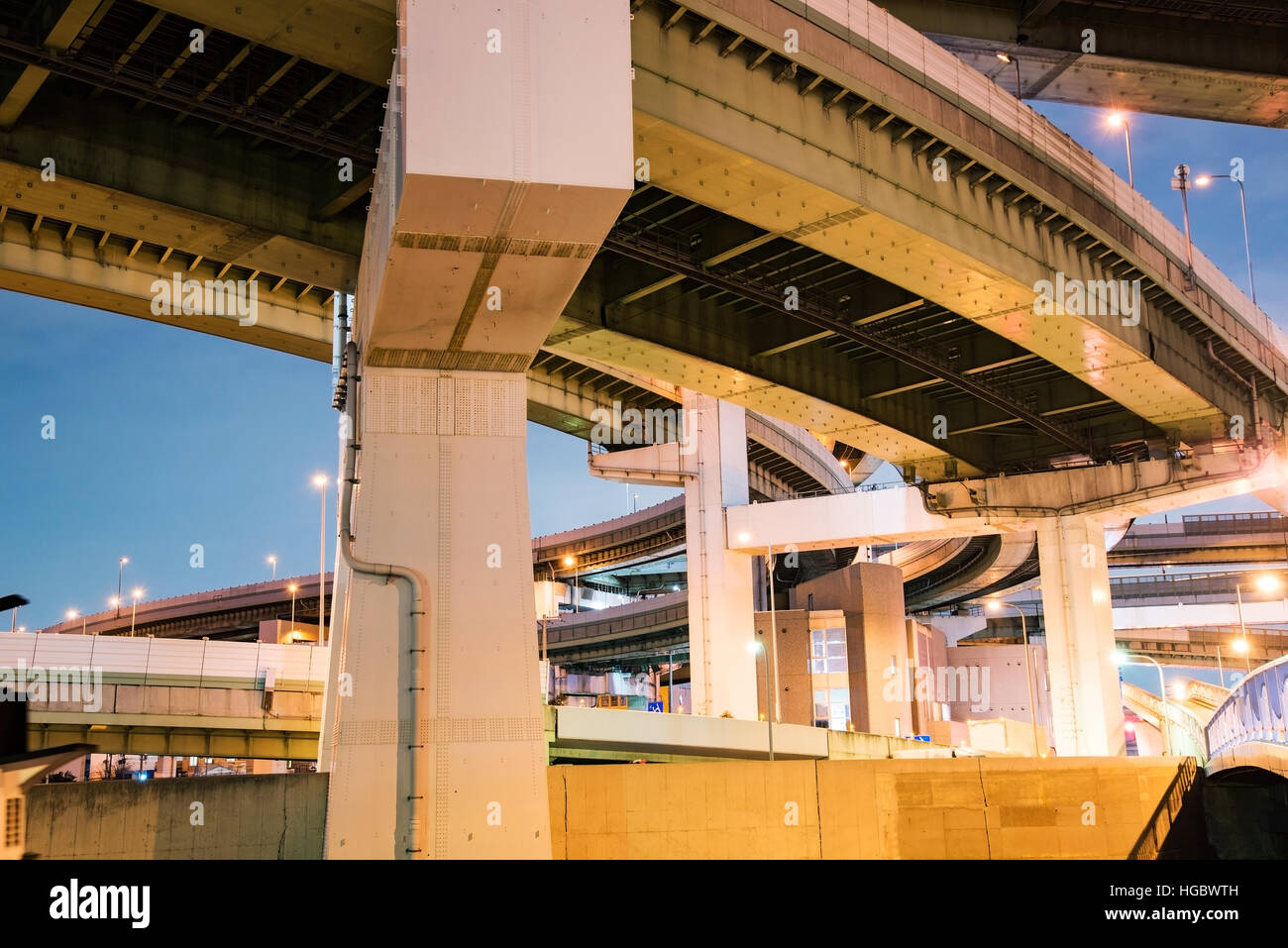 Highway overpass in japan hi-res stock photography and images - Alamy