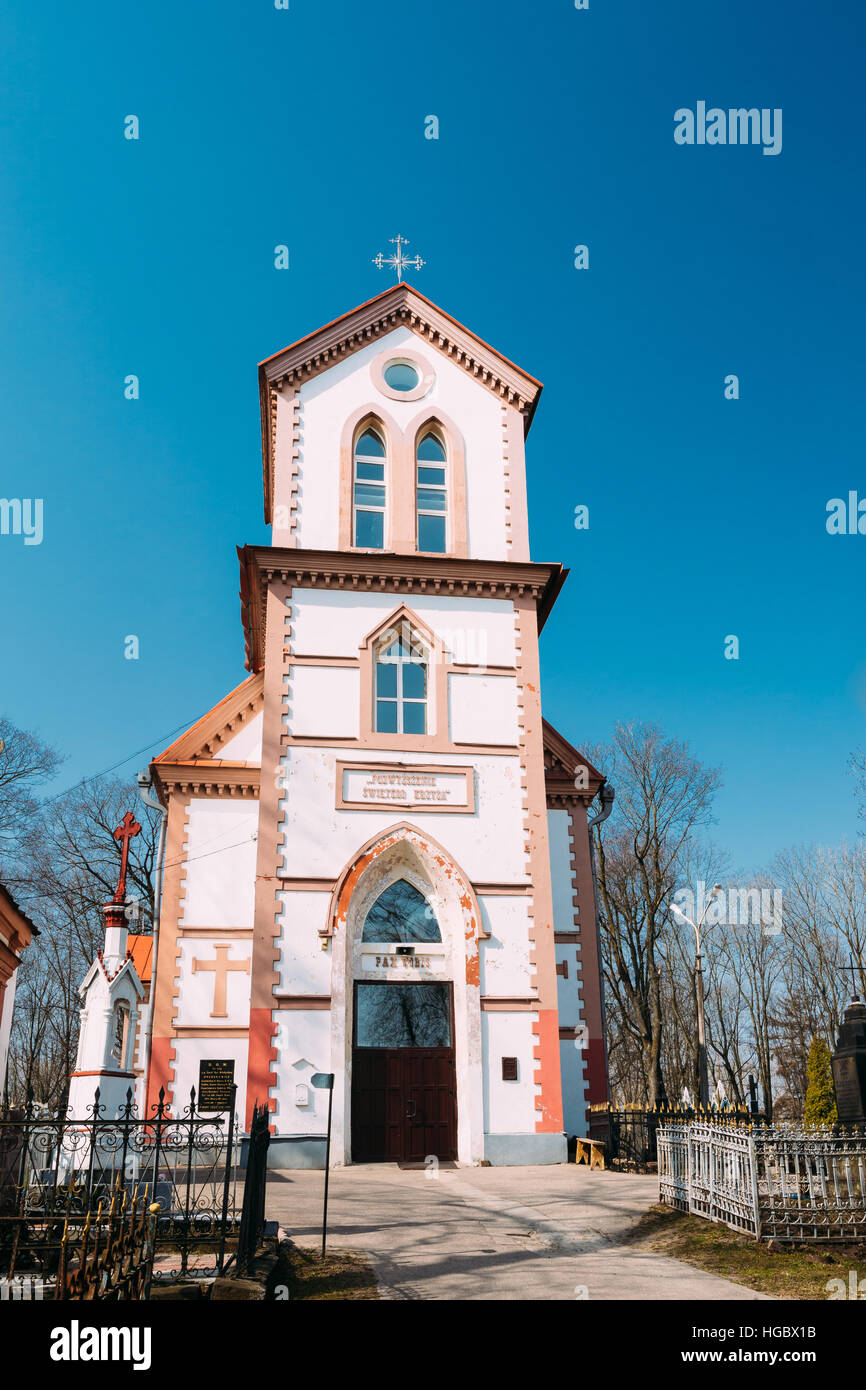 Minsk, Belarus. Church of the Exaltation of the Holy Cross - a Catholic ...