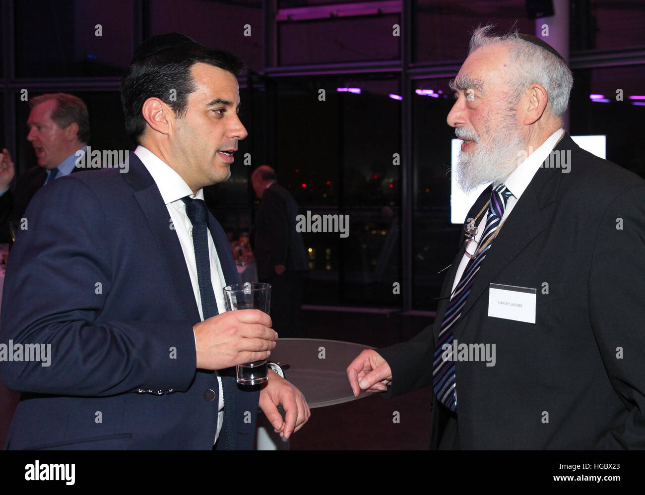 Sadiq Khan, Mark Regev and members of the Jewish community attend ...