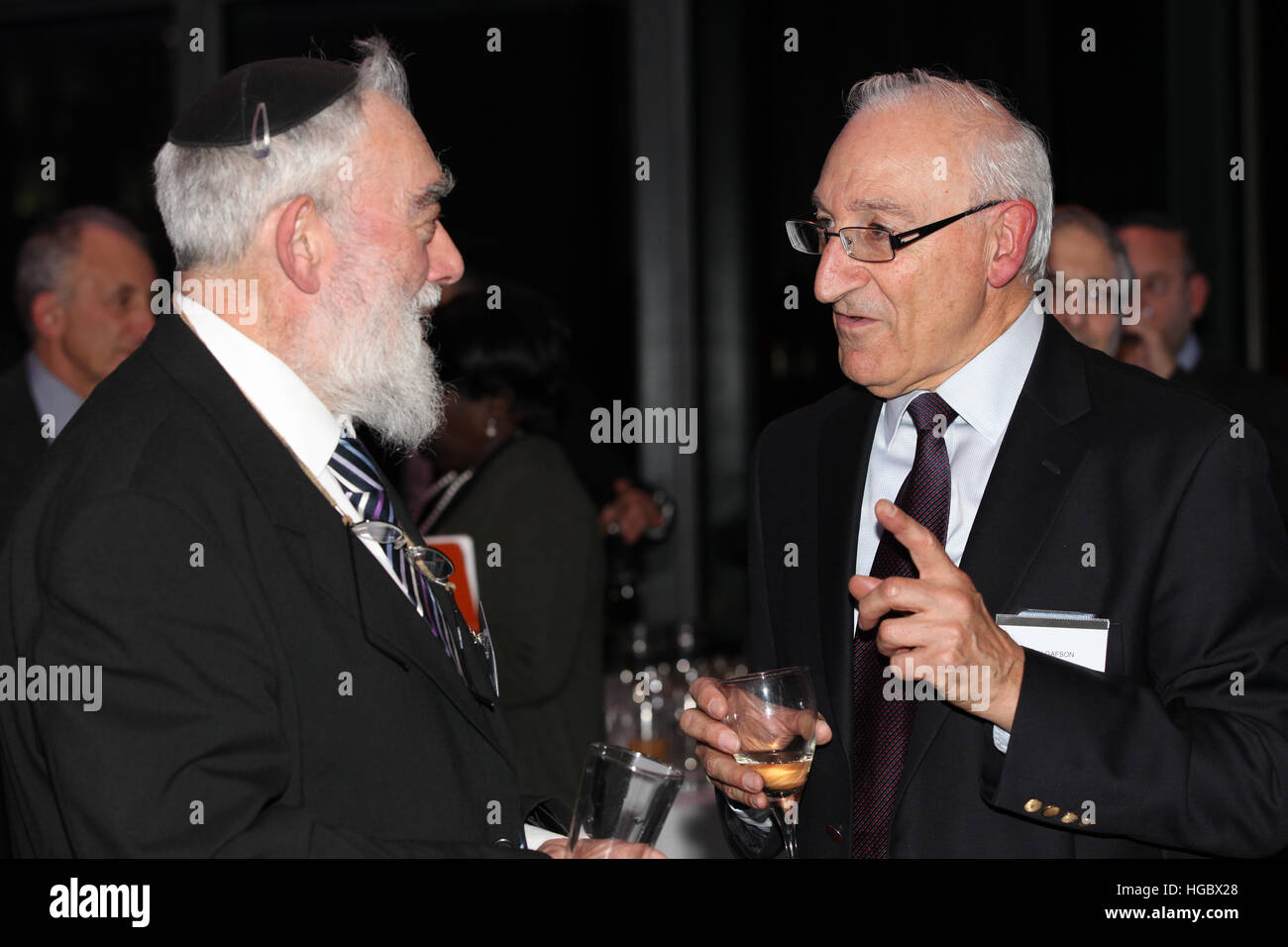 Sadiq Khan, Mark Regev and members of the Jewish community attend ...