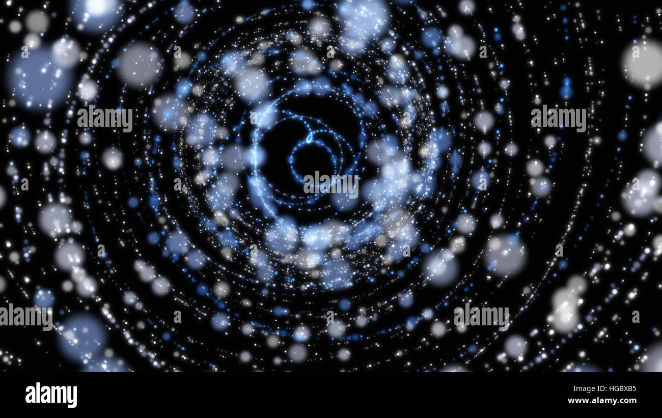 Fantastic elegant particle background design illustration Stock Photo ...