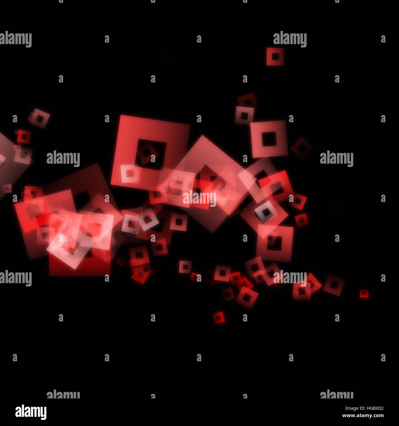 Powerful abstract square background design illustration Stock Photo - Alamy