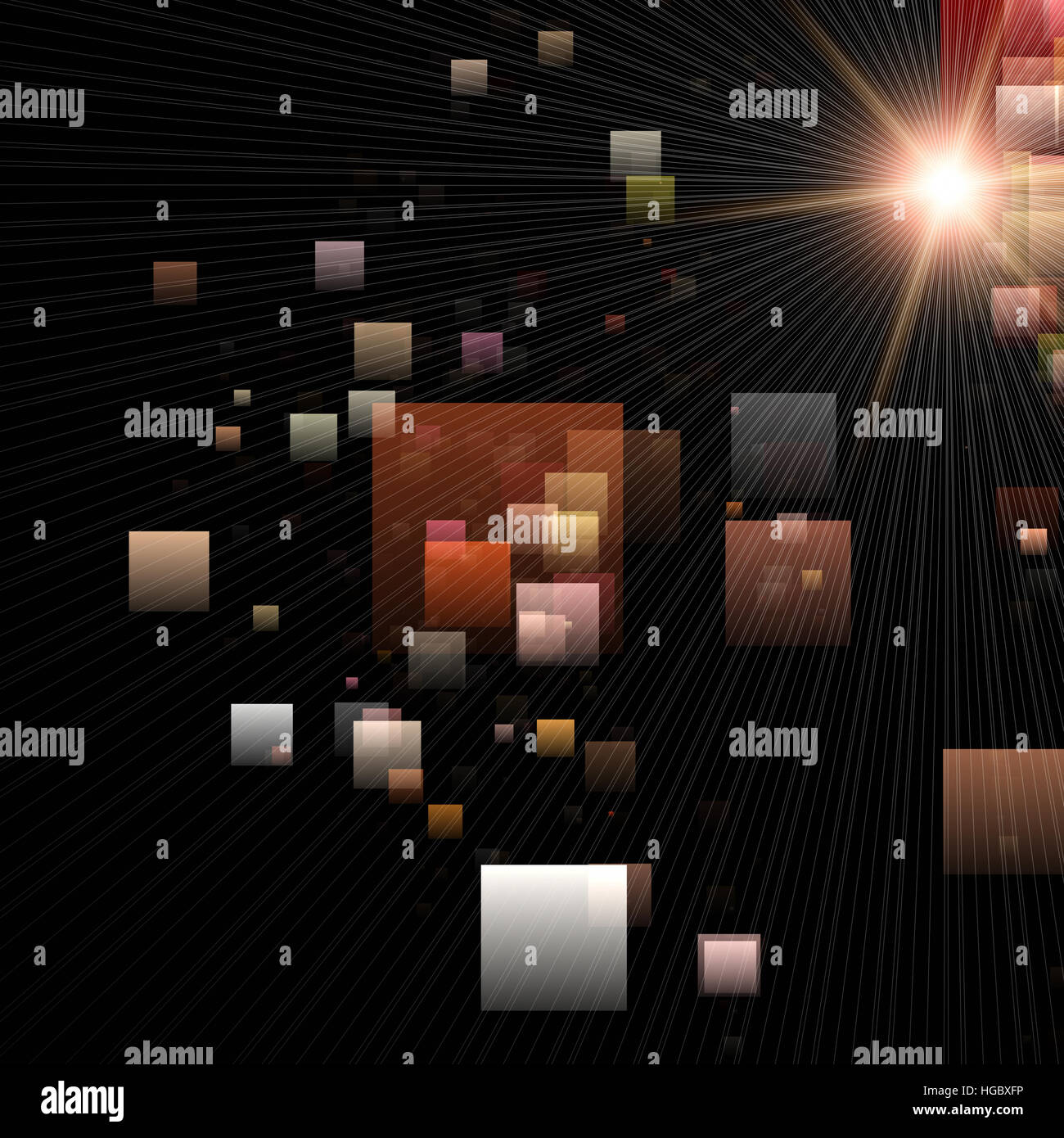 Abstract square background design with light Stock Photo - Alamy