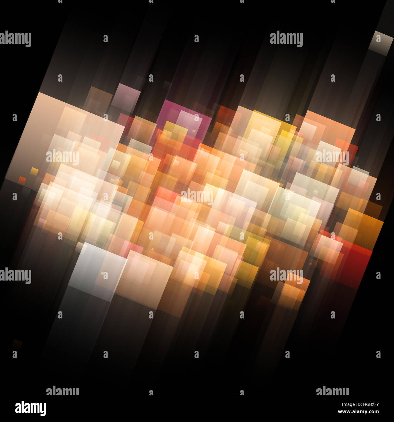 Abstract square background design illustration Stock Photo - Alamy