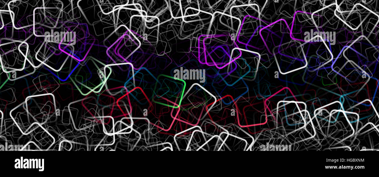 Abstract panorama square background design illustration Stock Photo - Alamy