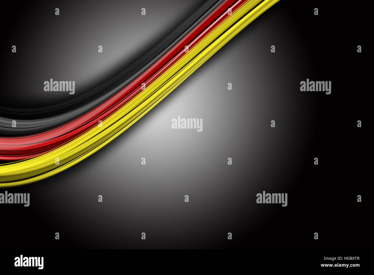 Illustrated German colored wave design for sport events Stock Photo - Alamy