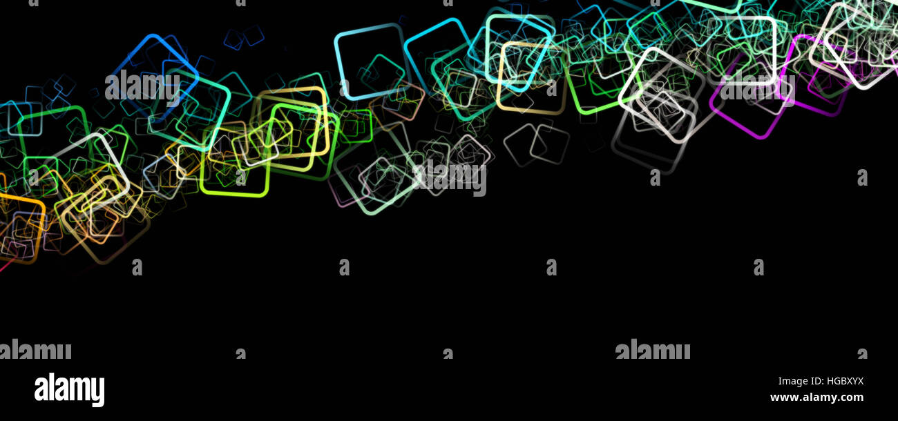 Abstract panorama square background design illustration Stock Photo - Alamy