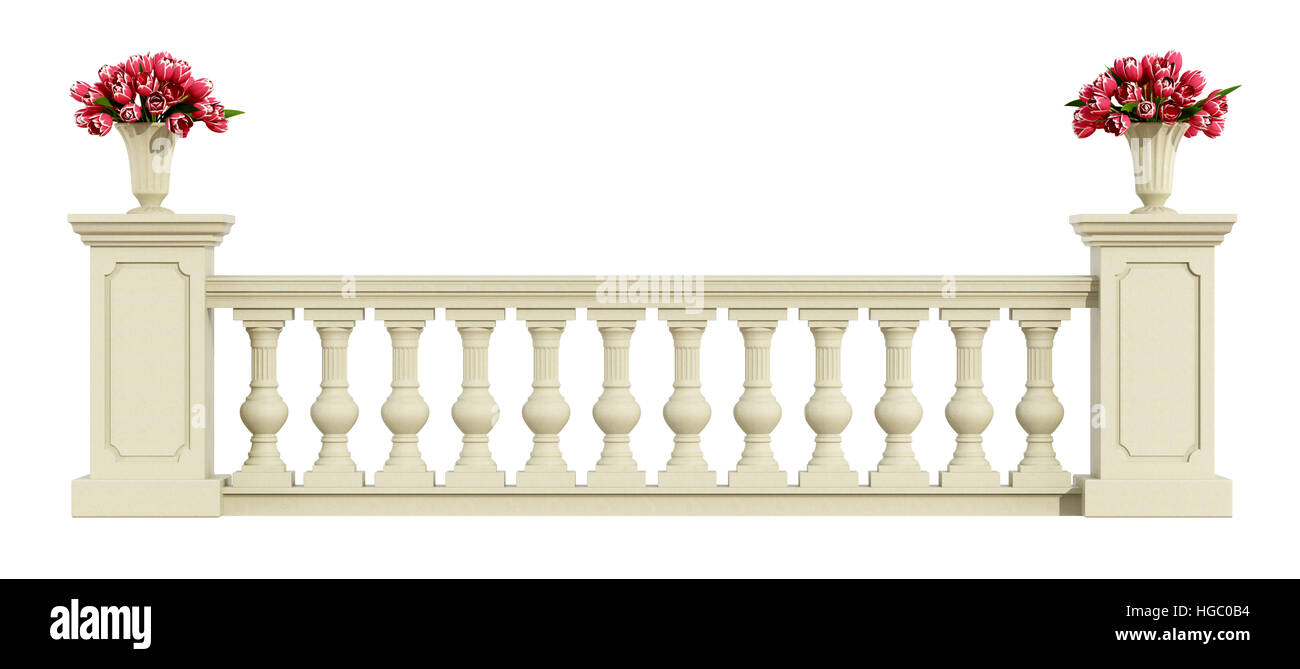 Neoclassical balustrade hi-res stock photography and images - Alamy