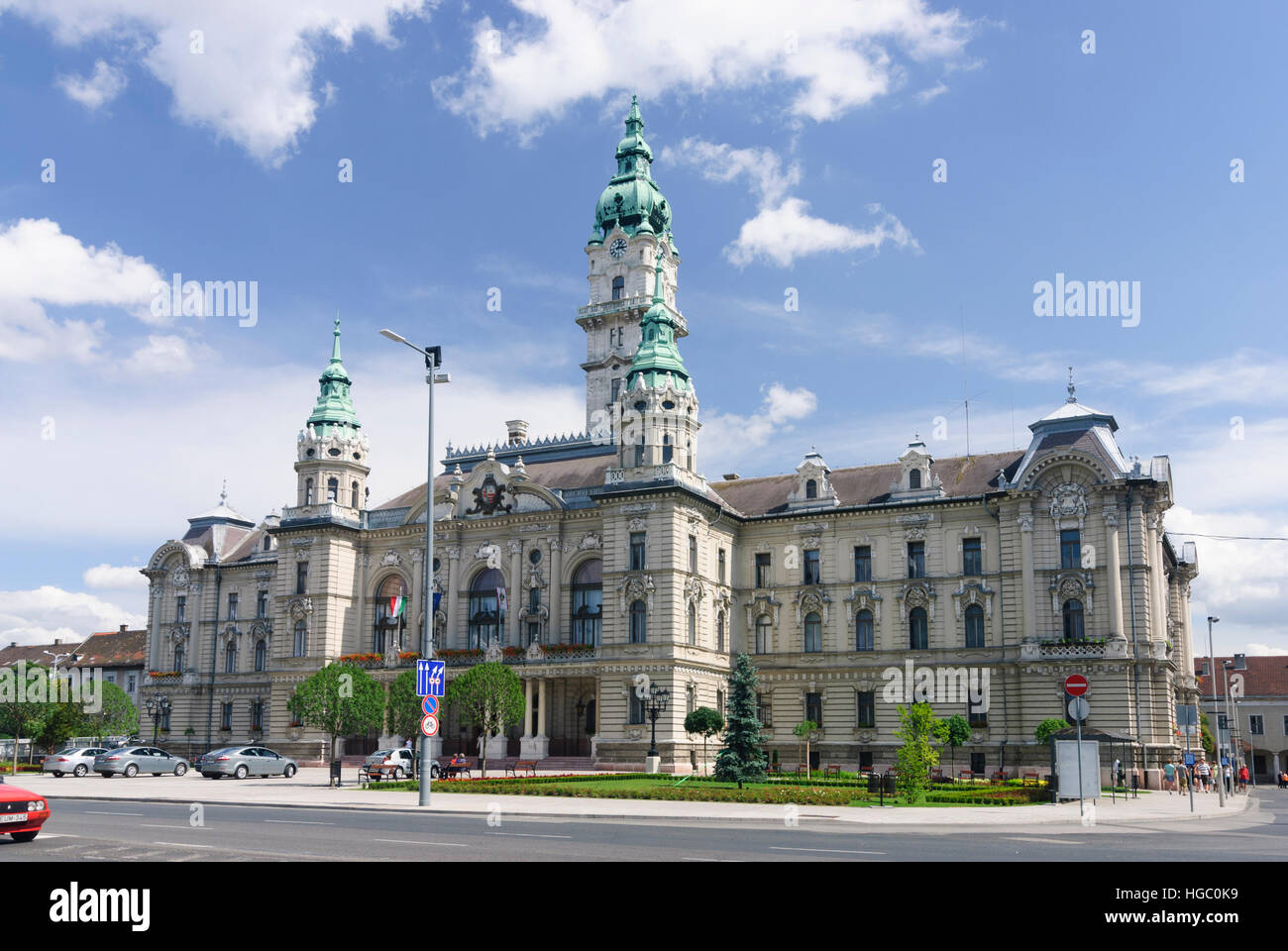 Györ (Raab): Town Hall, , Györ-Moson-Sopron, Hungary Stock Photo - Alamy