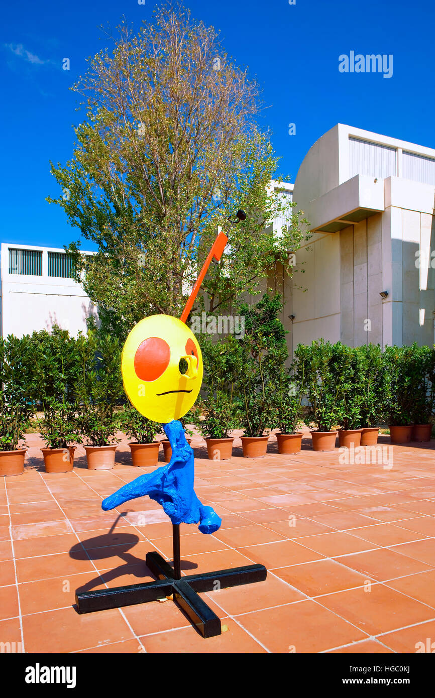 Joan Miro foundation, Barcelona Stock Photo - Alamy