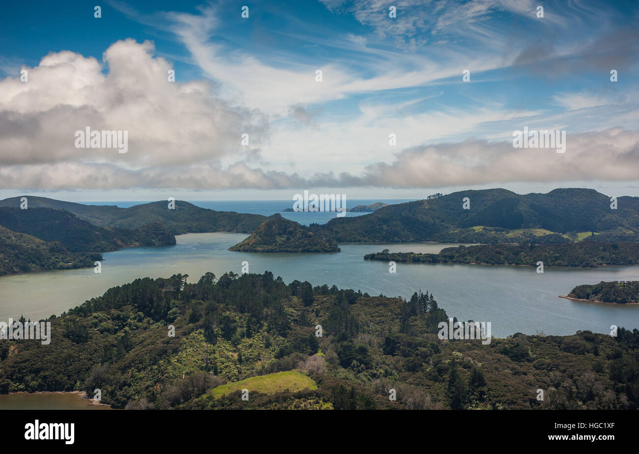 Whangaroa Harbour, New Zealand Stock Photo - Alamy