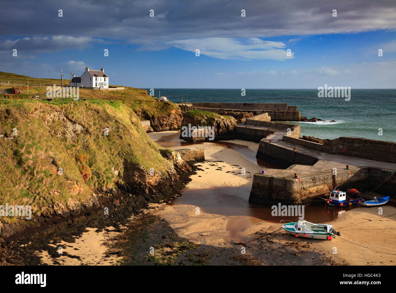 Port of Ness (Port Nis) Harbour on the Isle of Lewis Stock Photo - Alamy