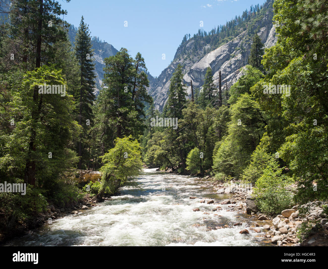 Merced River in Yosemite Valley Stock Photo - Alamy