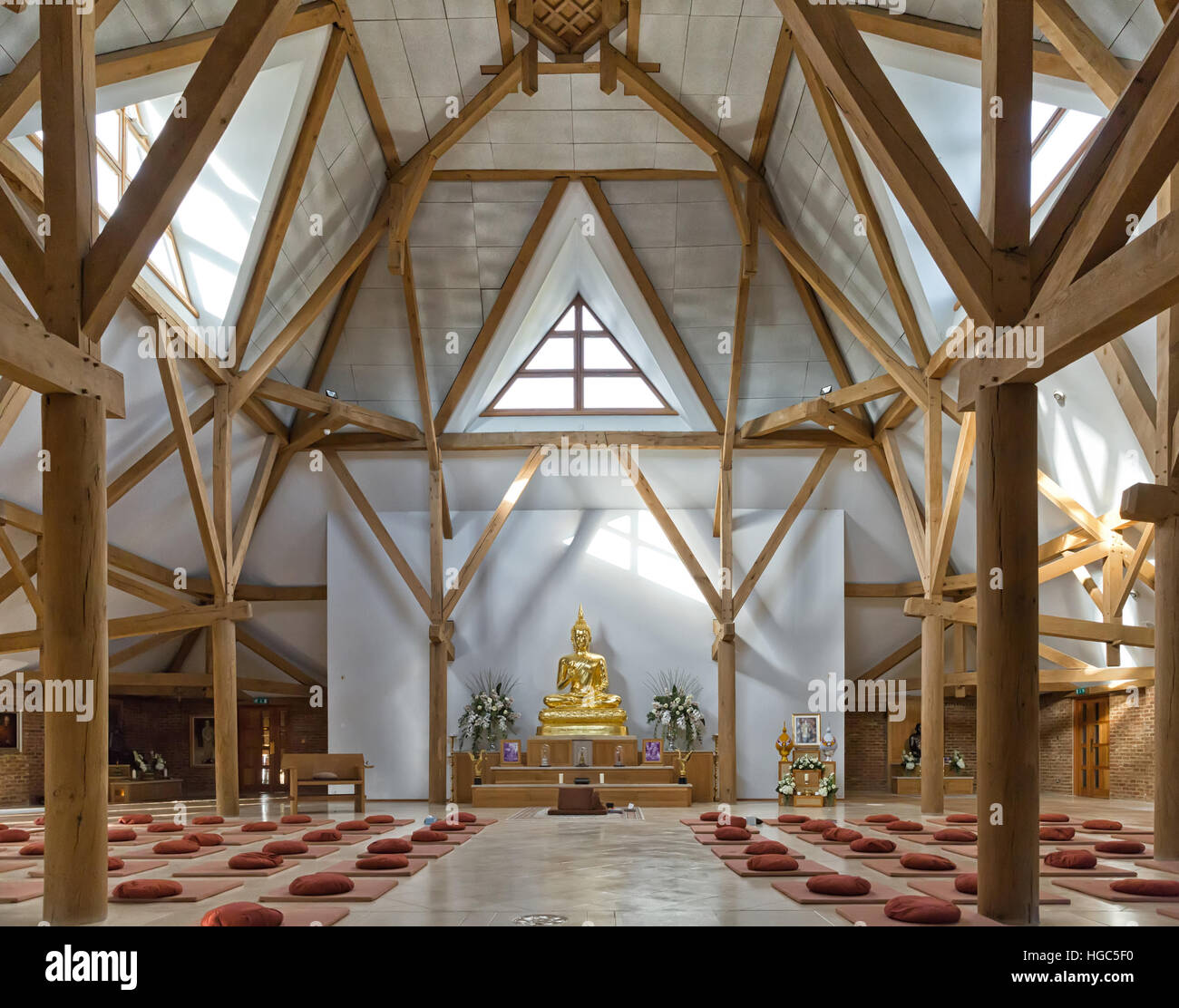 Hemel Hempstead, England - November 2016: Inside the Temple of ...